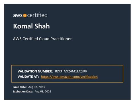 komal shah on linkedin infosys awscloud