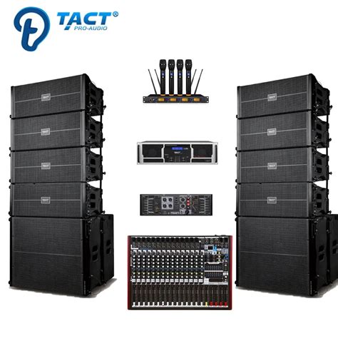 Tq PRO Audio Dual Inch Line Array System Passive Indoor Outdoor Show PRO Audio Sound