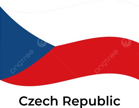 Bandera De La República Checa Vector Png Png República Checa