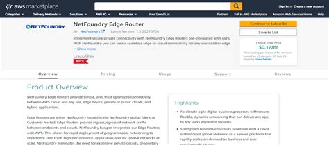 getting started with netfoundry zero trust networking aws example