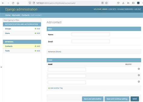 Django Admin Administration Tool