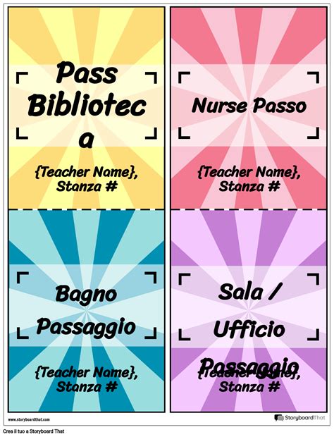 La Sala Passa 5 Storyboard Tarafından It Examples