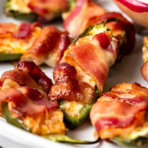 Low Carb Bacon Wrapped Jalapeno Poppers Nutrition Information