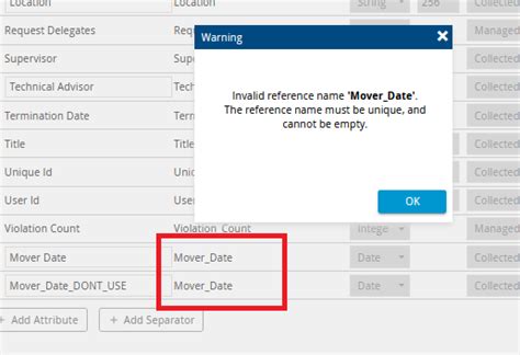 Rsa Identity Governance And Lifecycle How To Rename Custom Attributes If Duplicate Attributes