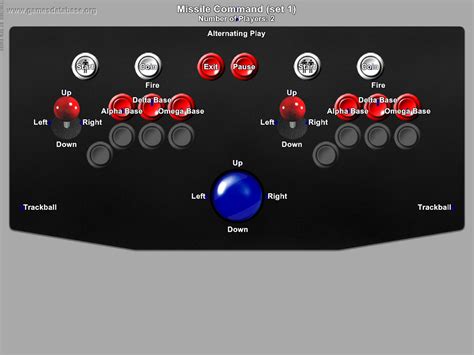 Missile Command Arcade Games Database