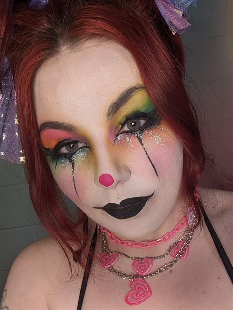 Colourful clown look : r/clowns