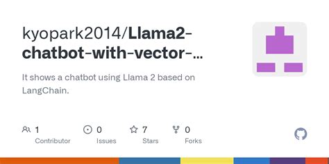 Github Kyopark2014llama2 Chatbot With Vector Store It Shows A