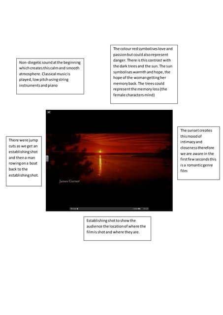 The Notebook Analysis Media Work Docx