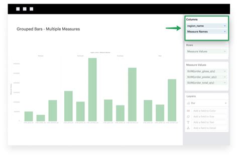 Grouped Bars Visual Explorer Guides Mode