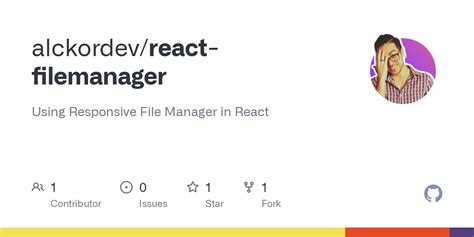 GitHub Alckordev React Filemanager Using Responsive File Manager In React