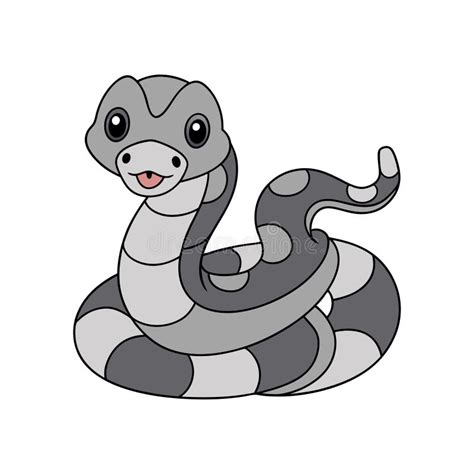 Carpet Python Fun Coloring Page Stock Image Illustration Of Clipart Element