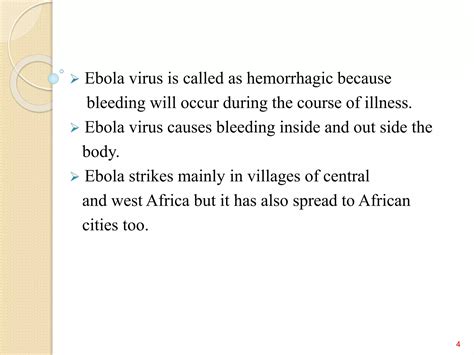 Ebola Virus Ppt Pptx