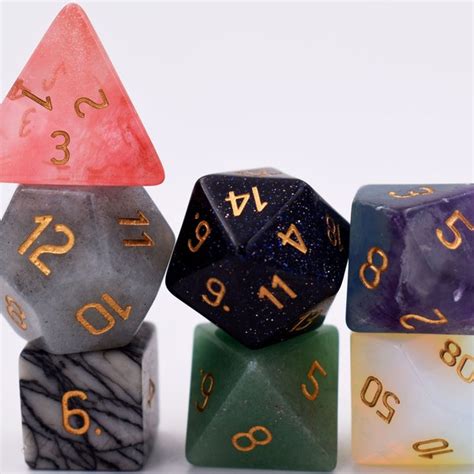Custom D10 Dice Set Etsy