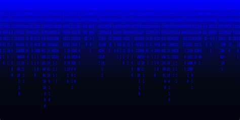 Abstract Technology Binary Code Backgrounddigital Vector Image