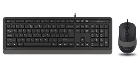 a4tech fstyler sleek multimedia comfort wired usb keyboard and mouse