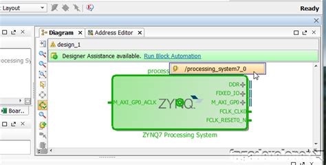 Creating A Base System For The Zynq In Vivado FPGA Developer