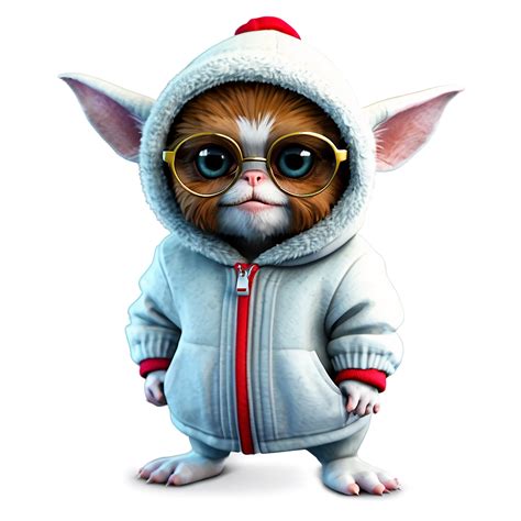 Download Gizmo In Winter Clothes Png 39