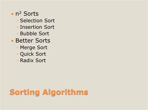 PPT Efficient Sorting Algorithms Merge And Quick Sort PowerPoint Presentation ID