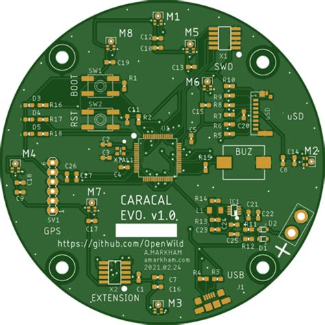 Caracal Evo Share Project Pcbway