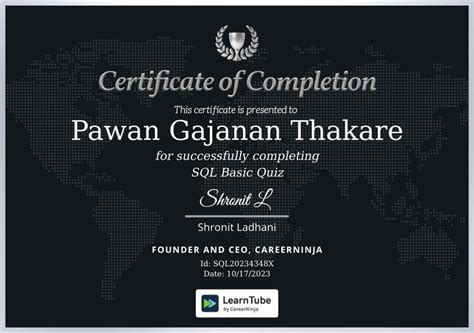 Im Proud To Have Successfully Completed The Sql Basic Quiz On Linkedin