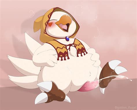 Rule 34 Avian Belly Blush Bodily Fluids Breath Chocobo Chocobo Gp Clair Chocobo Gp Cloak