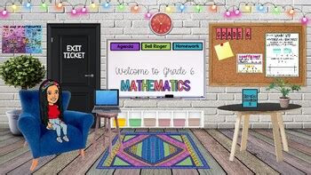 Bitmoji Virtual Classroom By Jess Perfect Classroom TPT