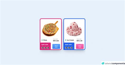 Food Card Using Tailwindcss By Safwanazman