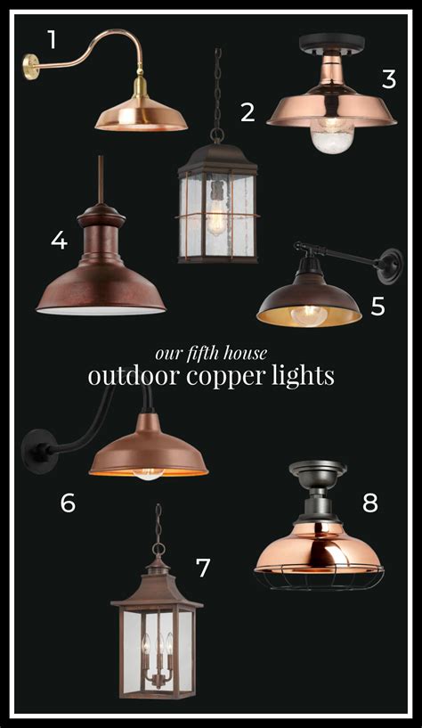 Outdoor Copper Lights