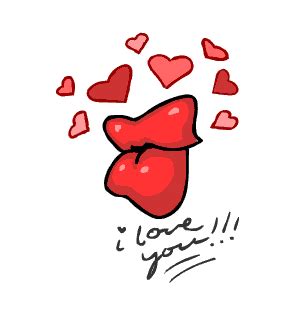 Cartoon Image Of I Love You Desi Comments
