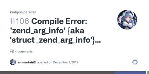 Compile Error Zend Arg Info Aka Struct Zend Arg Info Has No Member Named Pass By