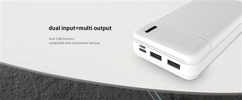 Recci RPB-N17C Burton 4 Ports 20000mAh Powerbank - OTC.LK