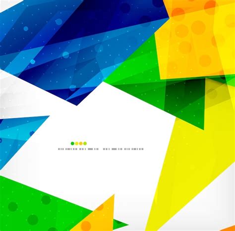 Premium Vector Modern 3d Glossy Overlapping Triangles