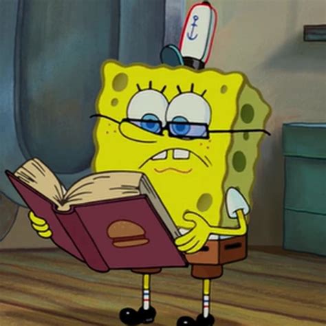 Spongebob Reading