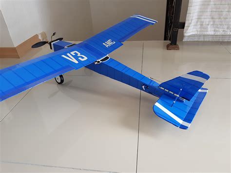 My Scratch Build Rc Plane I M Worried About Control Surfaces Being Too Small What Do You Guys