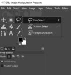 How To Use Free Select Tool In GIMP Step Guide