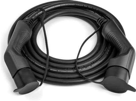 Laadkabel Type 2 3 6KW 16A 1 Fase 5 Meter Bol Com