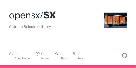 GitHub Opensx SX Arduino Selectrix Library