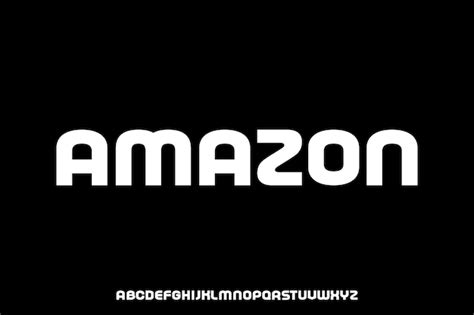 premium vector modern bold sans serif font vector