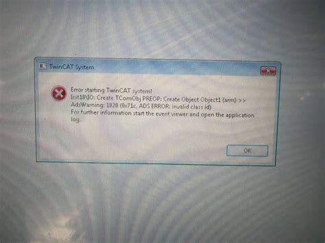 Te14xx 常见报错 Matlab导入twincat后报错，adswarning 1820 Invalid Class Id 倍福虚拟学院