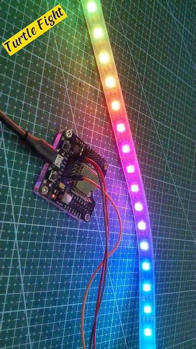 control argb led with esp32 arduino shorts short argb rgb
