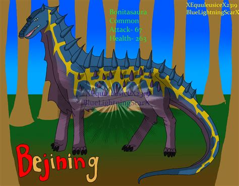 Jurassic World The Game Bonitasaura By Celestinestormdragon On Deviantart