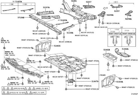 Купить Toyota 5120112441 (51201-12441) Балка. Цены, быстрая доставка ...