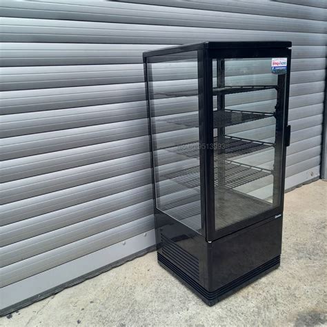 Витрина за торти Хладилна витрина Витрина за торти Ж139 Черен Хладилници Фризери Равд