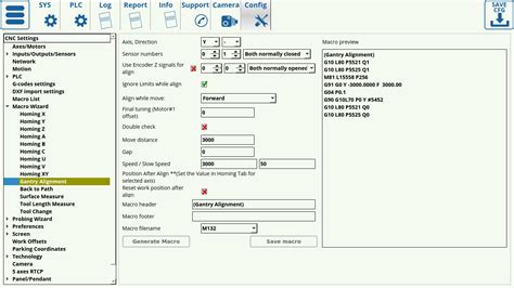 Mycncgantryalignmentmacrowizard Mycnc Online Documentation