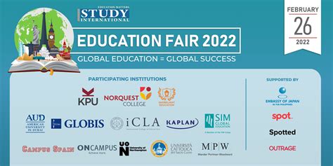 Education Fair 2022 Global Education Global Success By Study