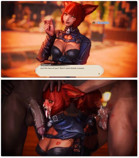 Rule 34 2koma Blush Clone Cum Defeated Fellatio Final Fantasy Final Fantasy Xiv Gpose Ffxiv