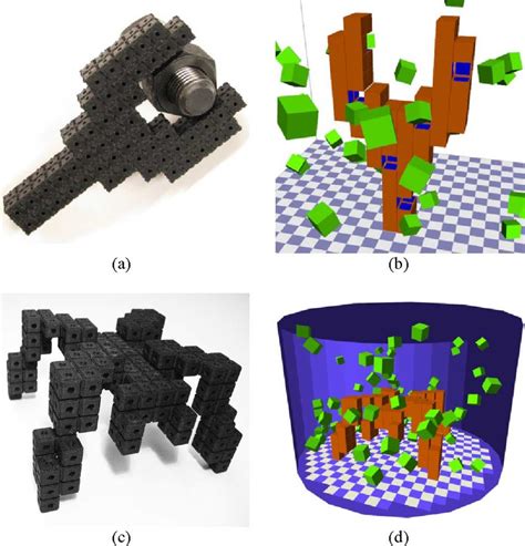 Assembly Simulator Target Structures A Physical Mock Up And B