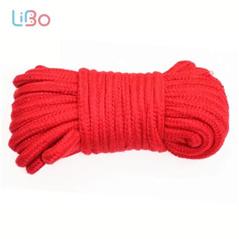 LI BO Restraint Rope Bondage Tie Rope Sex Products For Couples Adult Flirting Game In Bondage