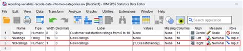 Recoding Variables In Spss Statistics Recoding Data Into Two Categories Laerd Statistics