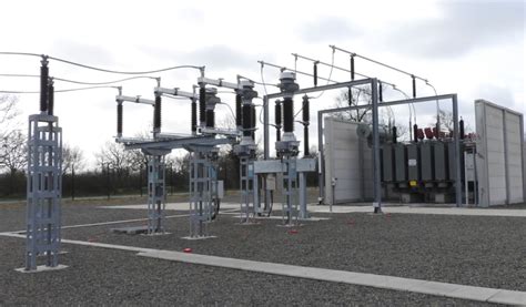Un Nouveau Poste Source électrique à Saint Aubin Du Plain Pour Absorber